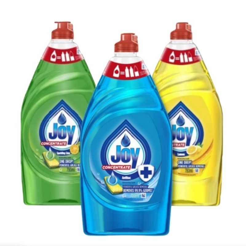 Joy Dishwashing Liquid (780ml) Lemon / Lime / Antibacterial NATIONWIDE ...