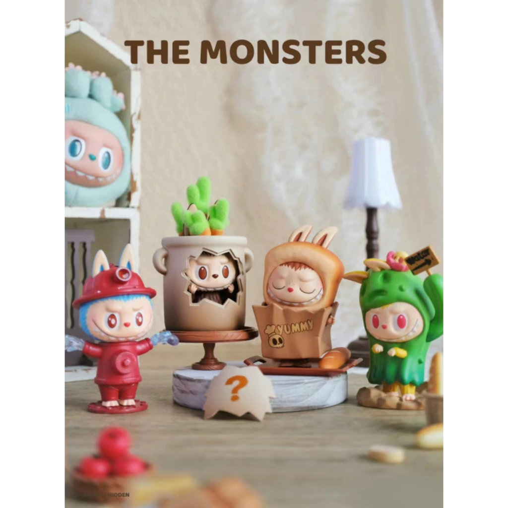 Labubu POPMART THE MONSTERS Invisible Me Series Figures Blind Box ...