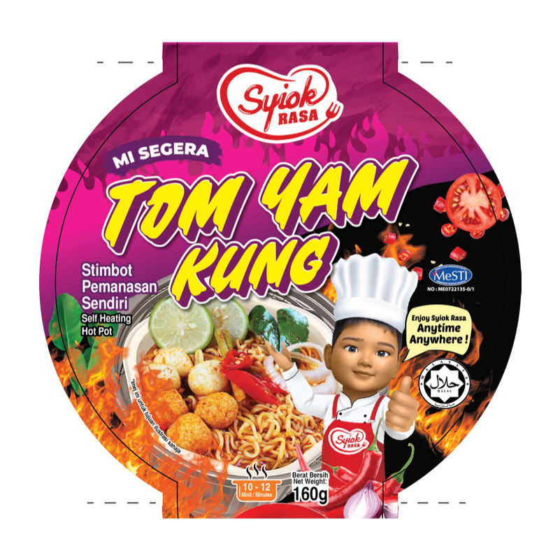 [HALAL] Syiok Rasa TomYam Flavour 160g || Halal || | Shopee Singapore