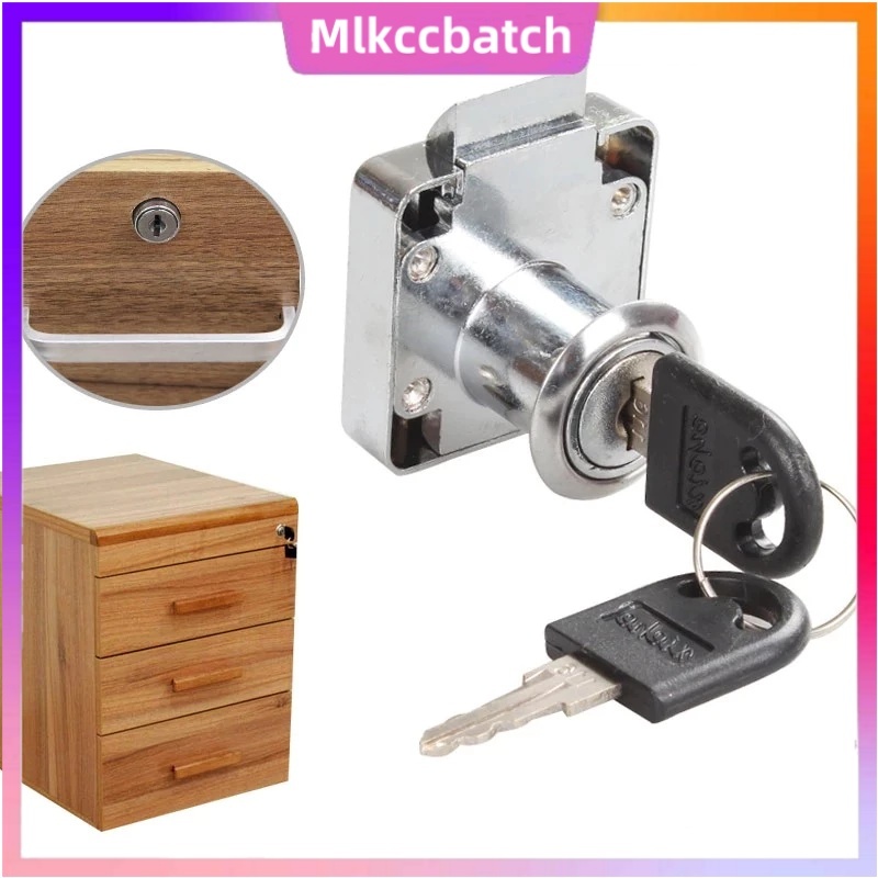 Drawer Lock Wardrobe Cabinet Cam Locks With 2 Keys Same Key Furniture ...