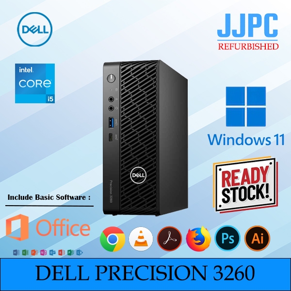 DELL Precision 3260 Compact Workstation Business Desktop PC(i5-12400 ...