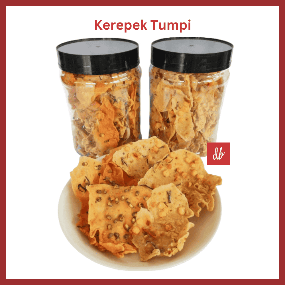 Rempeyek Chips Tumpi Kuih Raya Biskut Raya 200g | Shopee Singapore