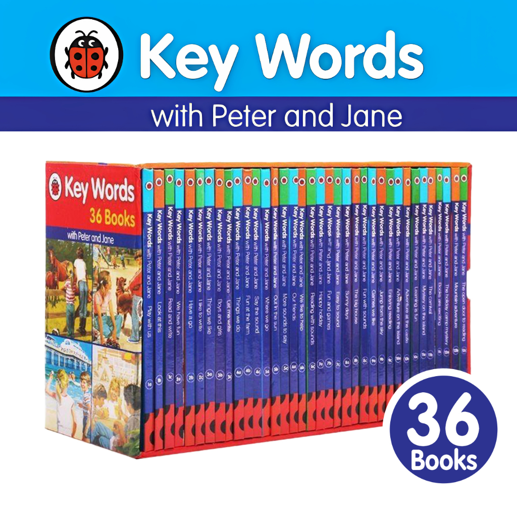 Key Words with Peter and Jane Complete Collection Box Set (36 books ...