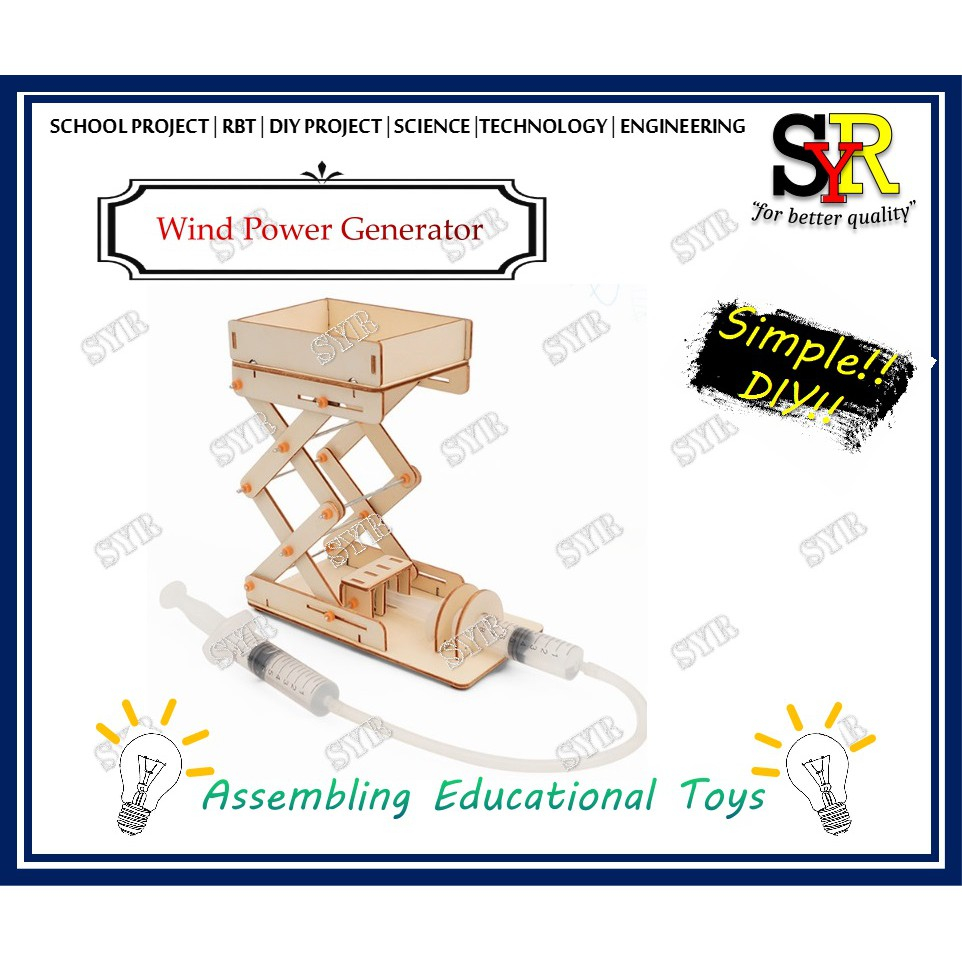 NEW!! DIY Hydraulic Lifting Science School Project RBT Primary School ...