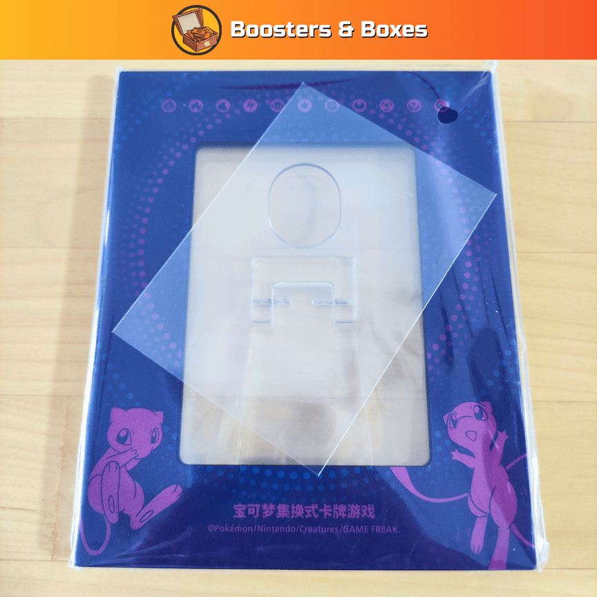 Pokémon TCG: Card Display Frame with Stand (Mew) | Shopee Singapore