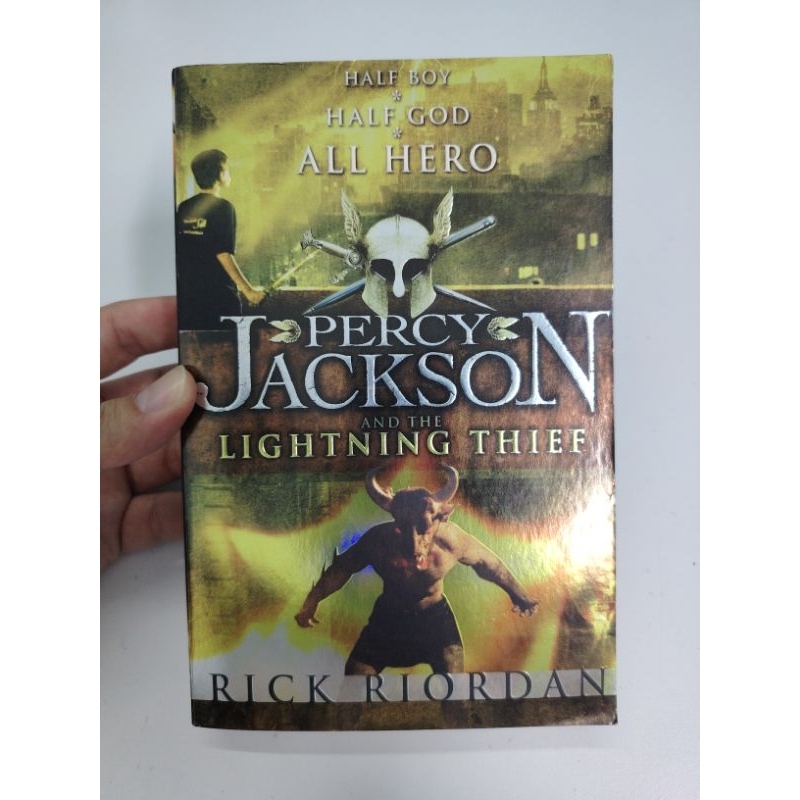 [BB] [Used] Percy Jackson and the Lightning Thief by Rick Riordan (YA ...