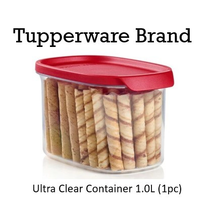 Tupperware Ultra Clear Containers with box / 2.2L / 1.0L / 500ml / 1L ...
