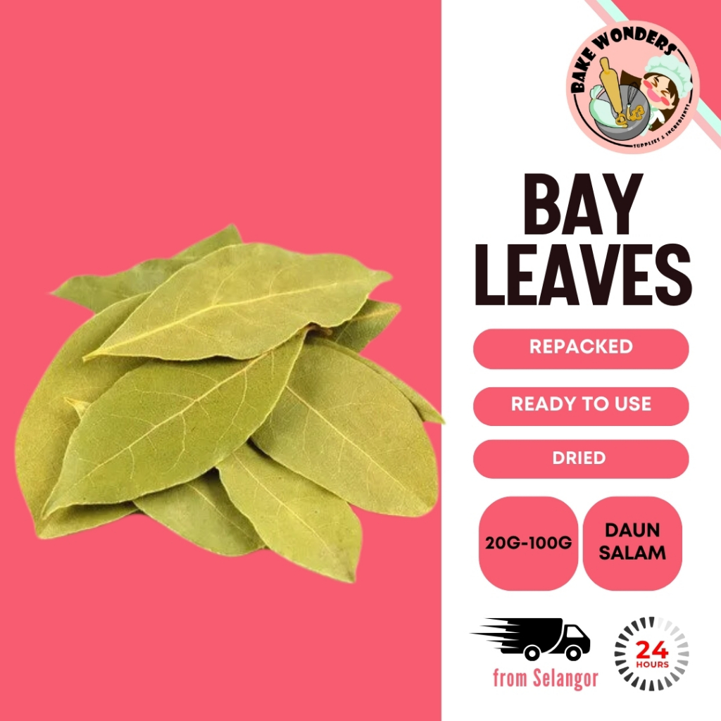 Packet Bay Leaves/Bay Leaves//Daun Salam/Dried Bay Leaves/Bryani Leaves/Bay Leaf/Briyani Leaves ...