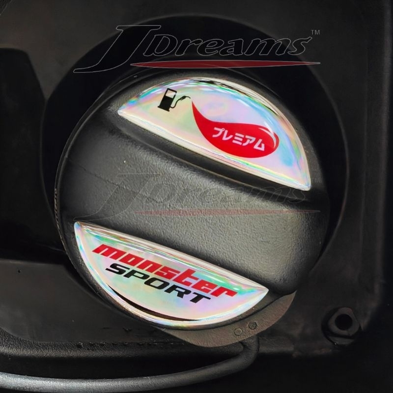 Monster Sport Design Fuel Cap Decorative Decal Suzuki Swift ZC33s Jimny ...