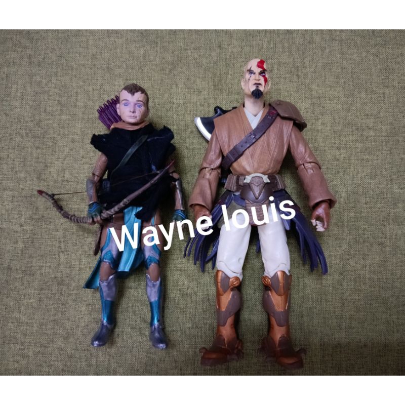 custom repaint 6'inch 1/12 scale toys god of wars Kratos set marvel ...