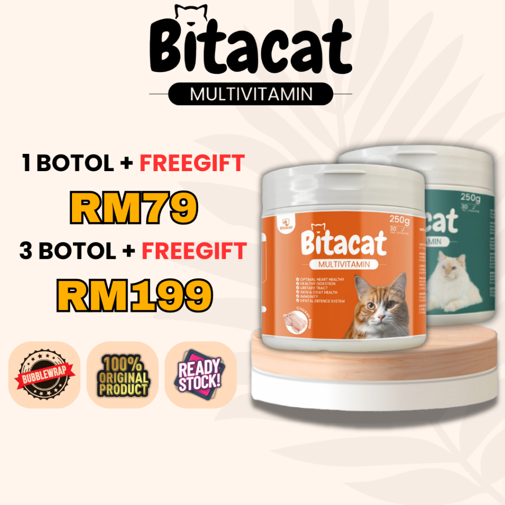BITACAT VITAMIN KUCING BITACAT MULTIVITAMIN KUCING | Shopee Singapore