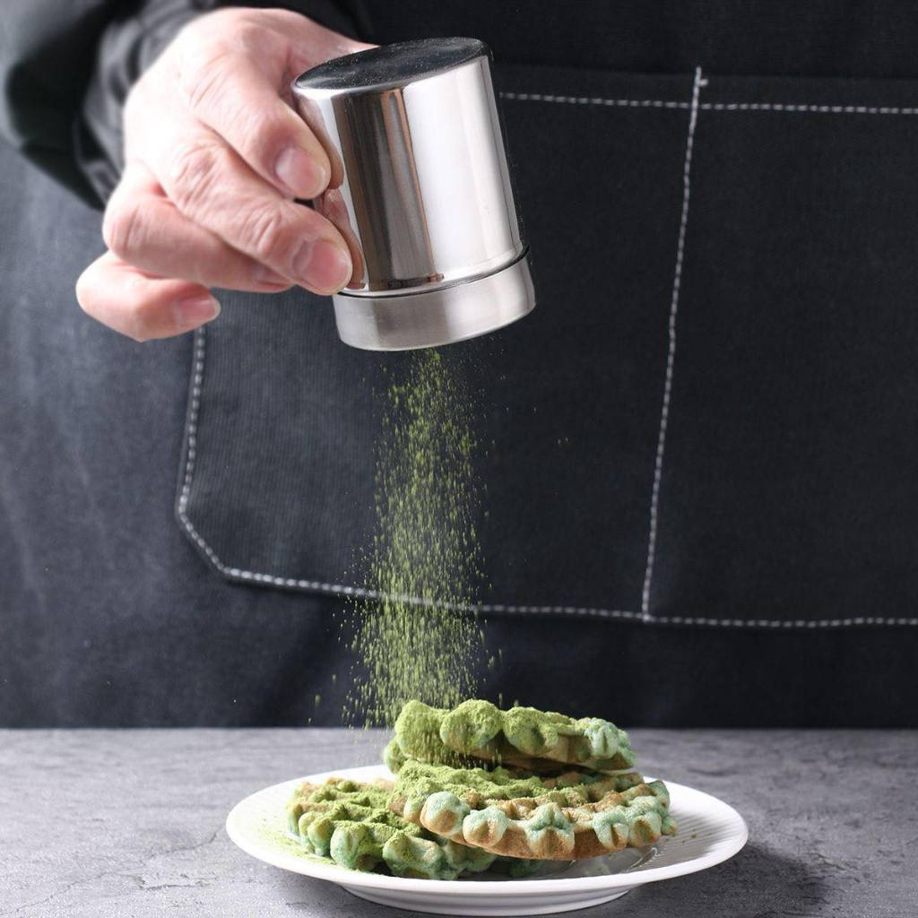 Stainless Steel Chocolate Shaker Icing Sugar Powder Cocoa Flour Coffee ...