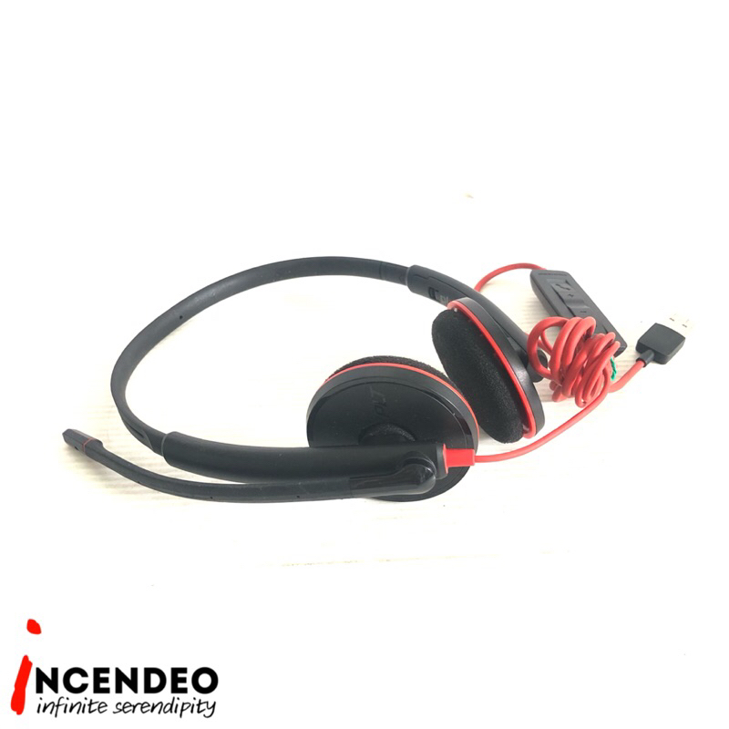 Plantronics BlackWire C3220 USB Stereo Headset | Shopee Singapore