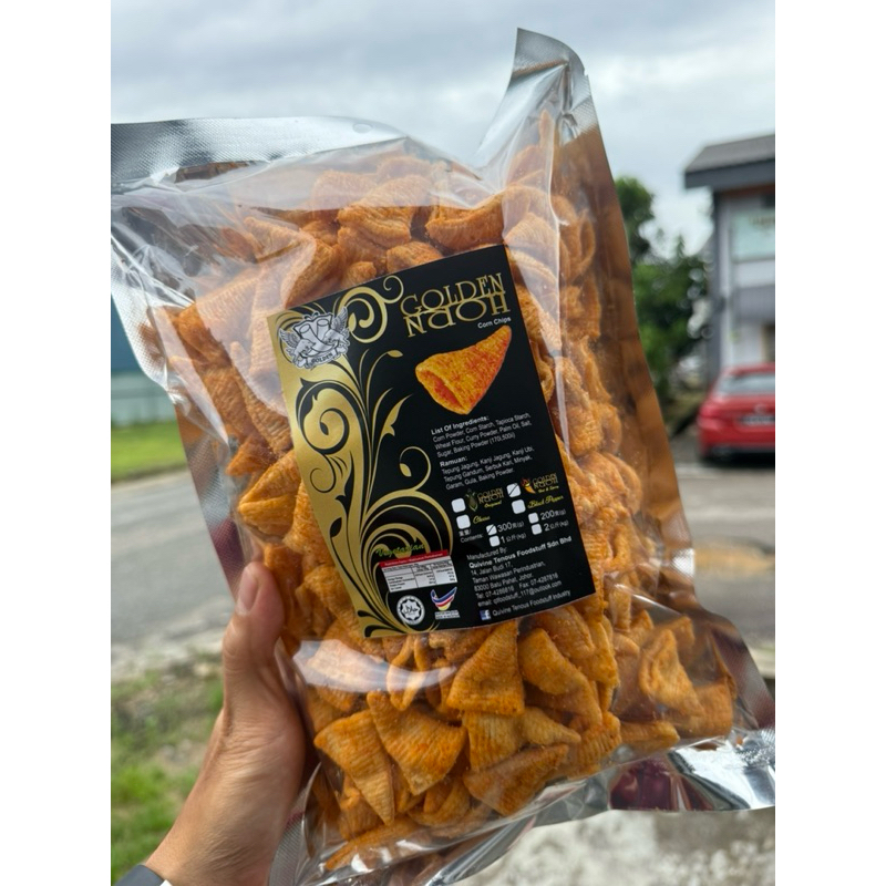 Golden Horn Spicy Corn Snack 300g | Shopee Singapore