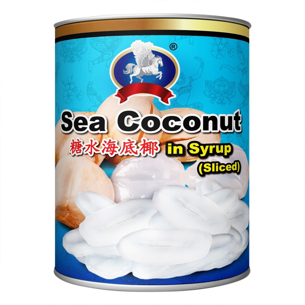 TM SEA COCONUT SLICED IN SYRUP (BLUE) 天马 糖水海底椰(蓝) (565G) | Shopee Singapore