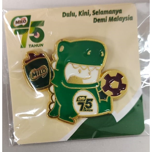 75 Years Limited Edition Milo Pin Collection (Milo Dinosaur) | Shopee ...