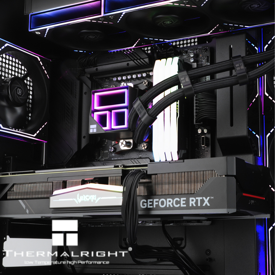 THERMALRIGHT Frozen Infinity 360 [ BLACK / WHITE ] ARGB AIO CPU Liquid ...