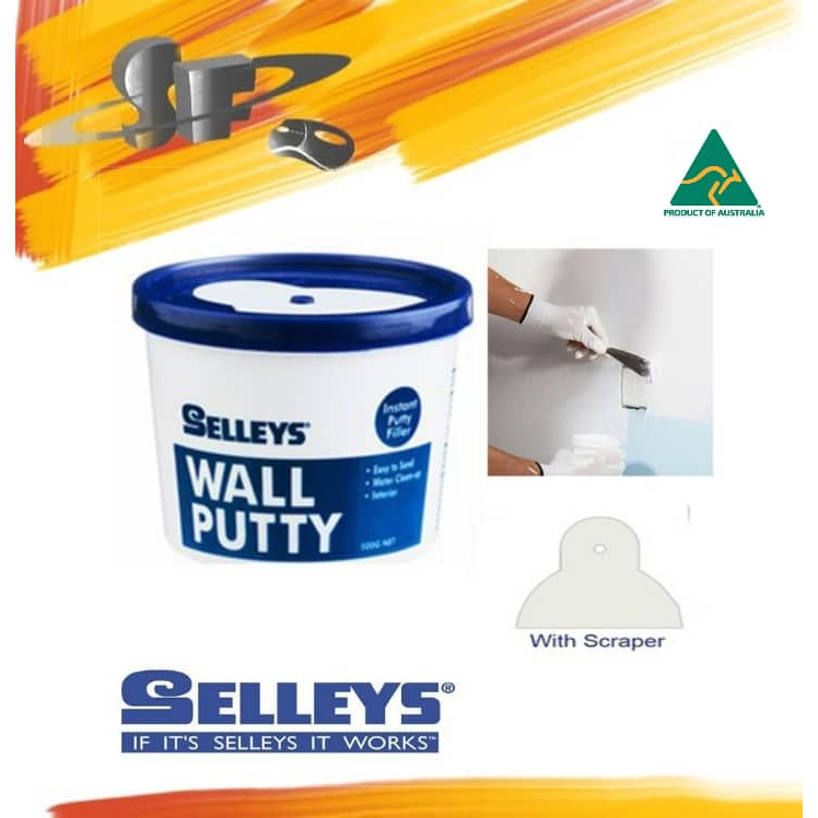 WALL FILLER, 0.5KG & 1.5KG, SELLEYS WALL PUTTY, PRODUCT | Shopee Singapore