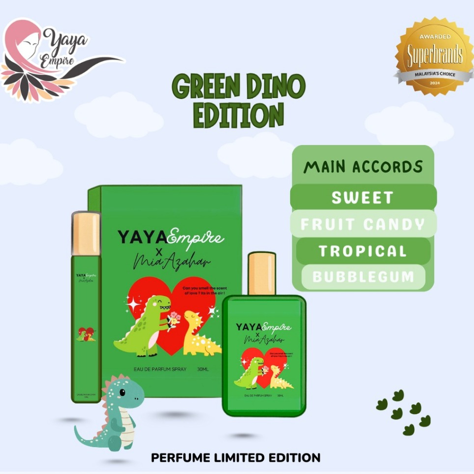 YAYA EMPIRE X MIA AZAHAR LOVE BIRD GREEN EDITION | Shopee Singapore