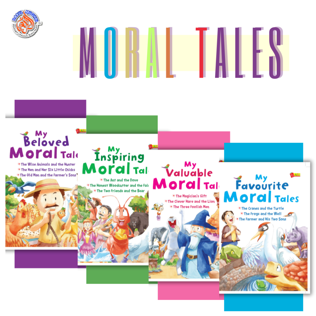 Book - MORAL TALES SERIES - Story Book - Kid - Illustration Book ...