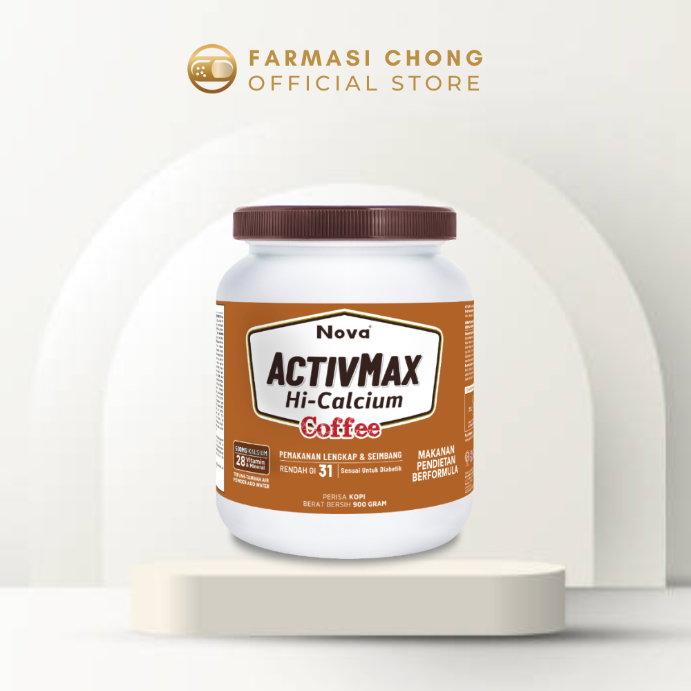NOVA Activmax High Calcium Coffee 900g – Bone Strength Coffee with ...