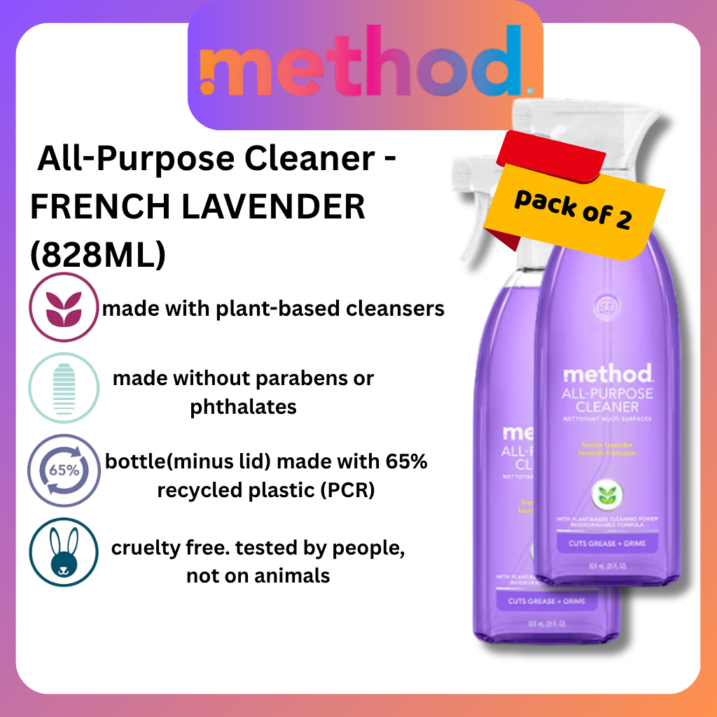 [BUNDLE] method All Purpose Cleaner / Multipurpose Cleaners French ...