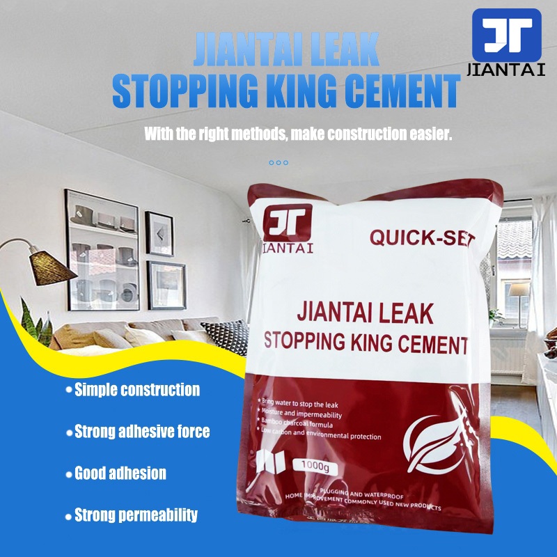 WaterProof Cement 3 Mins Quick Dry Simen Kalis Air Cepat Kering 1Kg ...