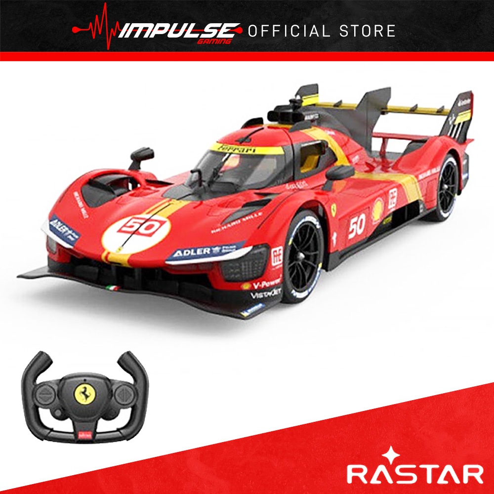 Rastar Diecast 1:14 Ferrari 499P - Red (10110) | Shopee Singapore