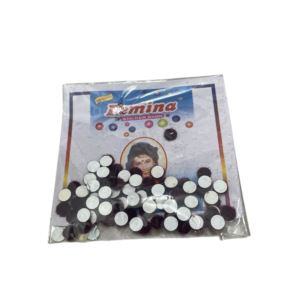 012 Round Maroon 8 FancyDesign Indian Sticker Pottu Forehead Bindi Potu ...