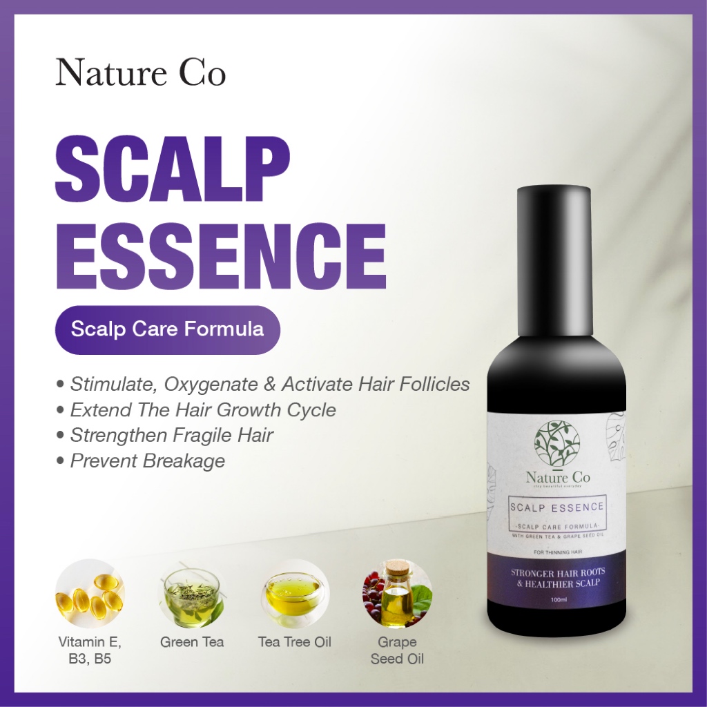 NATURE CO [SCALP ESSENCE Hair Growth Lotion] NO.1 for Anti-Hair Loss ...