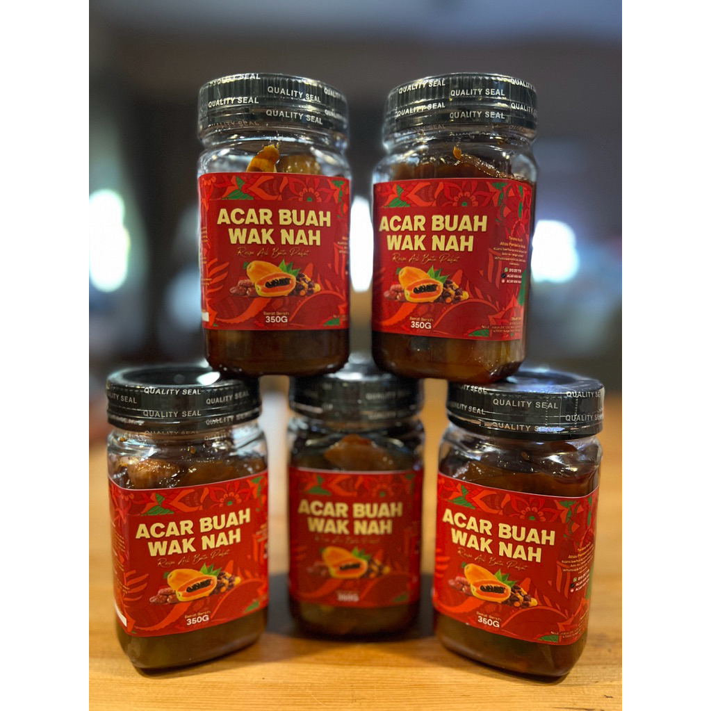 Wak Nah Fruit Pickles (350g) | Shopee Singapore