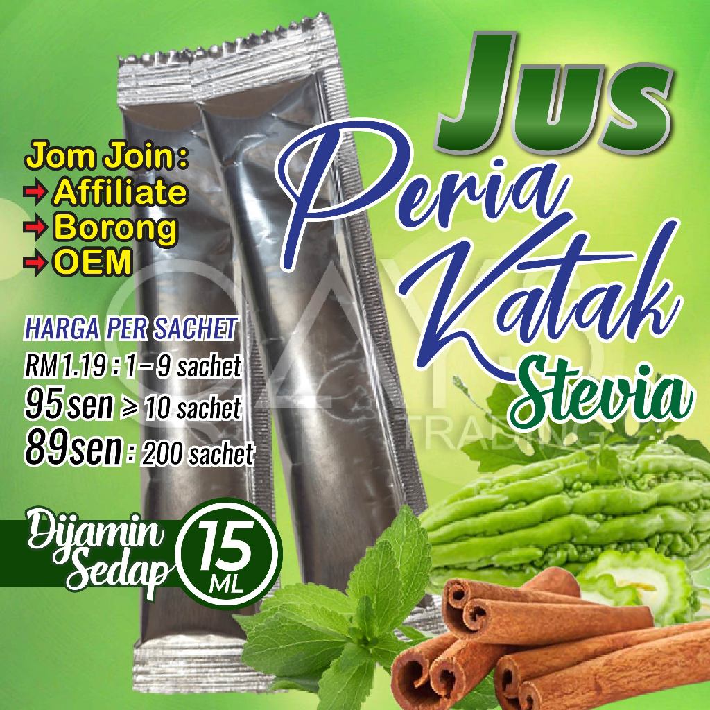 Lelong B1 Jus Peria Katak Stevia Brand Popular & Sedap | Shopee Singapore