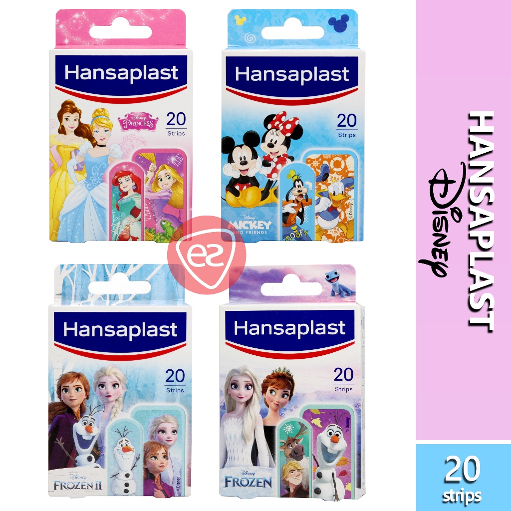Hansaplast Disney Kids Wound Plaster 20 Strips (Mickey & Friends ...