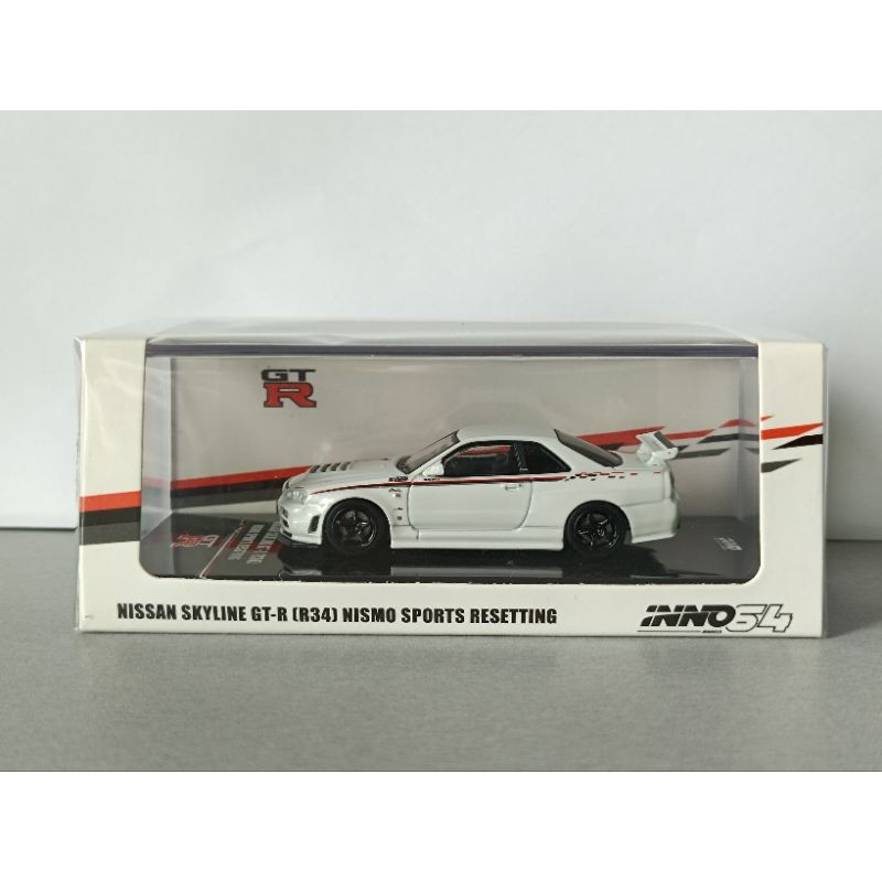 Inno64 Nissan Skyline GT-R R34 Nismo Sports Resetting | Shopee Singapore