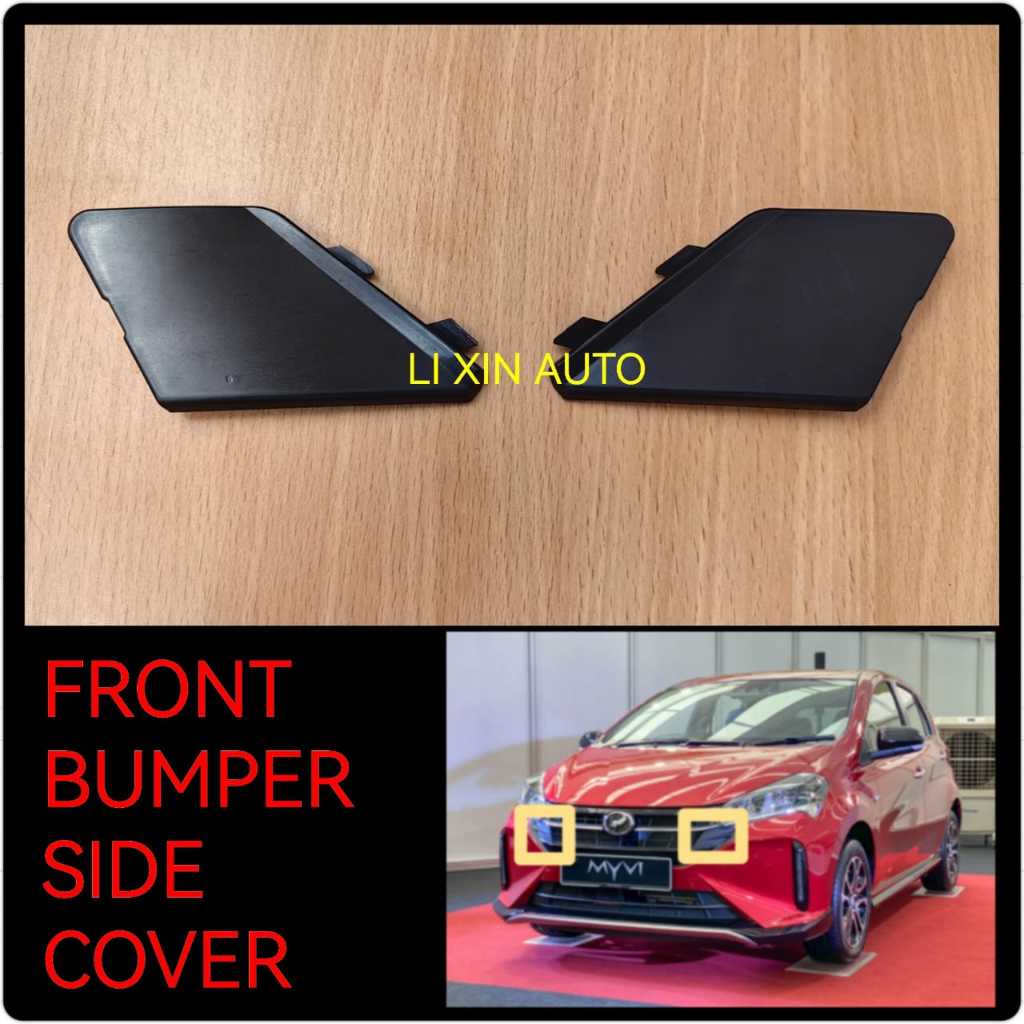 PERODUA MYVI FACELIFT 2022-2024 FRONT BUMPER SIDE COVER SET 2 PCS ...