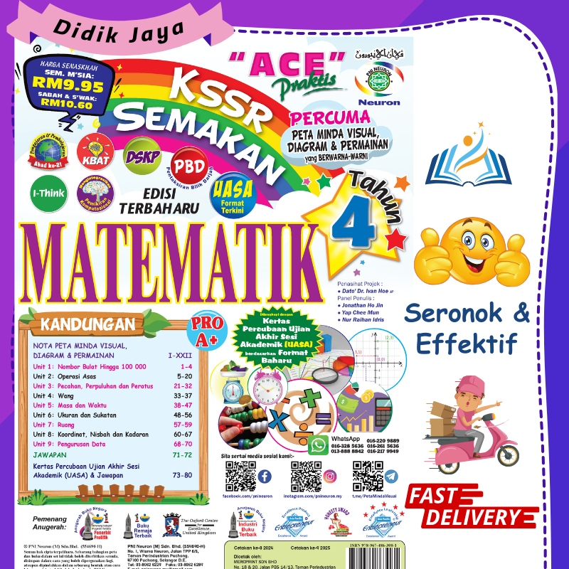 Mathematics Topical Practical Exercise Book Year 4 UASA KSSR Primary ...