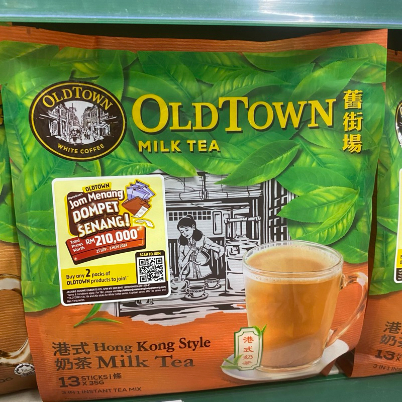 OLDTOWN STYLE MILK TEA 3 IN 1 INSTANT TEA | Shopee Singapore