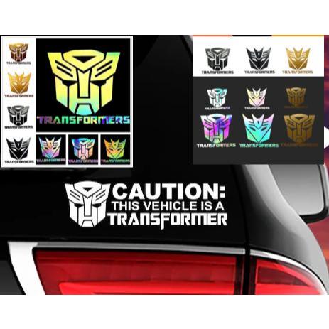 Sticker Car Transformers Autobots Logo Vinyl Decal Window Laptop ...