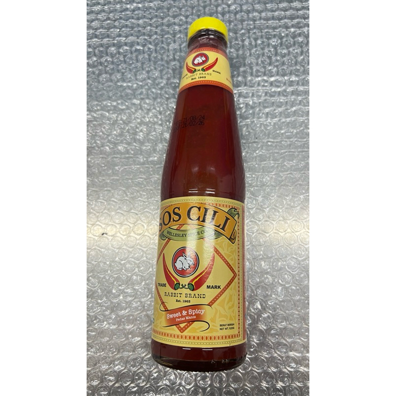 素辣椒酱 白兔牌 Vegetarian Sauce Chili Rabbit Brand Sos cili (650g) | Shopee ...