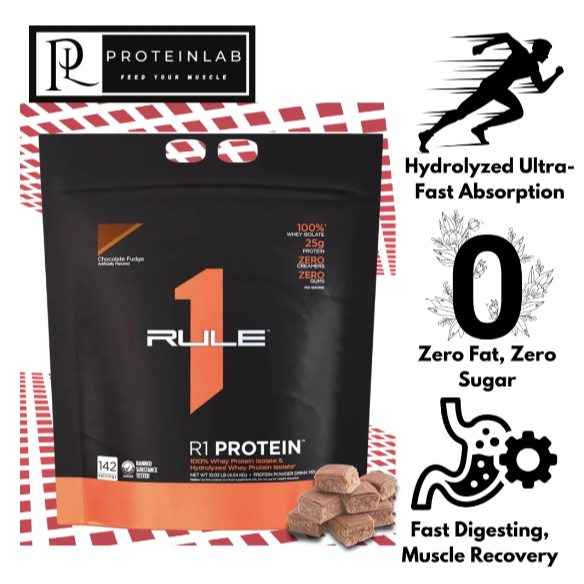 Rule 1 Hydrolyzed Whey Protein Isolate (10lbs) | Shopee Singapore