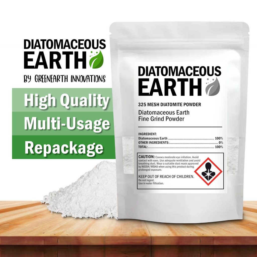 【500 Gram】Diatomaceous Earth Powder DE | Diatomite Powder | Kieselguhr ...