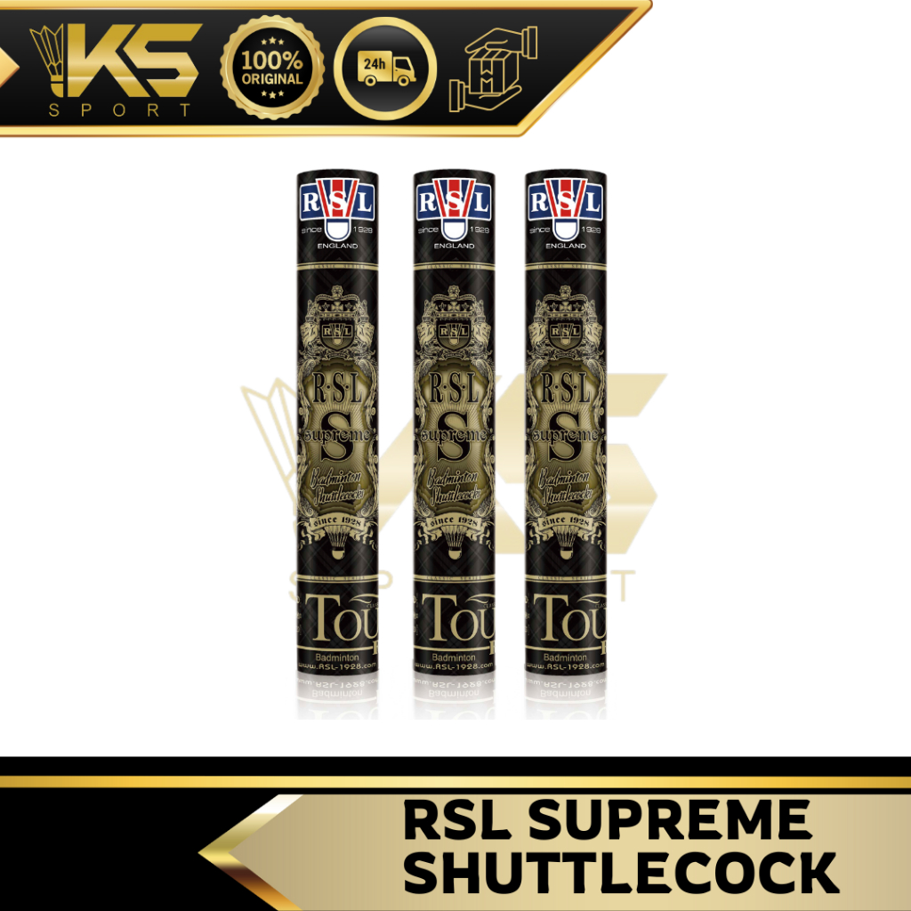 RSL Supreme Series Badminton Shuttlecock | Shopee Singapore