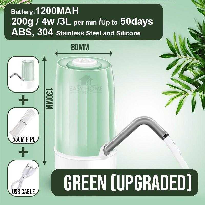 Pam Air Automatic Mineral Water Dispenser USB Pump Drinking Bottle ...