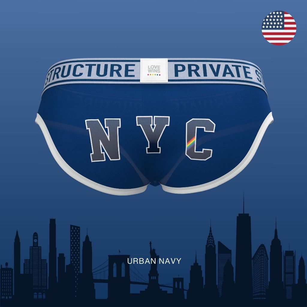 Private Structure Men Underwear PRD Limited Brief - Urban Navy 4497 ...
