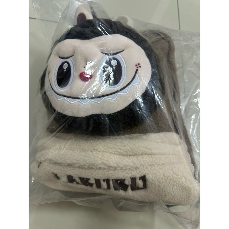 Classic Bag Series-Labubu Berber Fleece Backpack (Brown) | Shopee Singapore