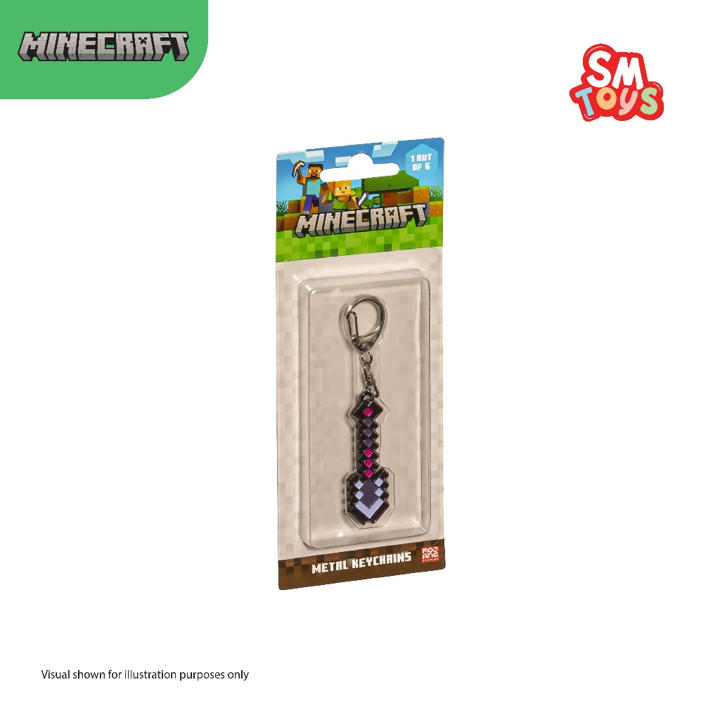 Minecraft Metal Keychains Blister (1 Pack) | Shopee Singapore