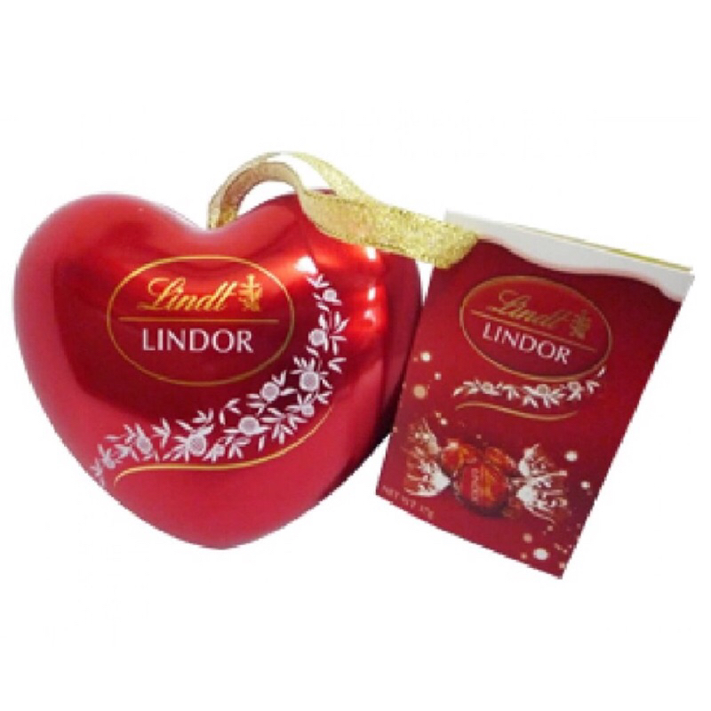 Lindt lindor milk chocolate tin mini love 37gram | Shopee Singapore