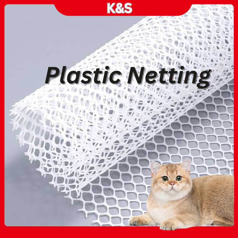 Plastic Netting / Jaring Pagar / Safety Net for Pet Rabbit Kucing Cat ...