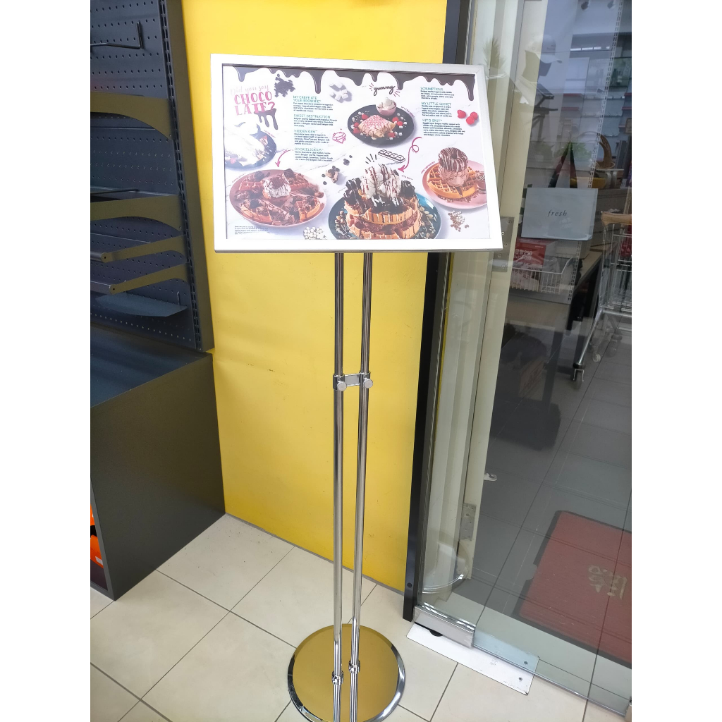RMI Advertising Menu Board Stand Welcome Sign Height Adjustable Size ...
