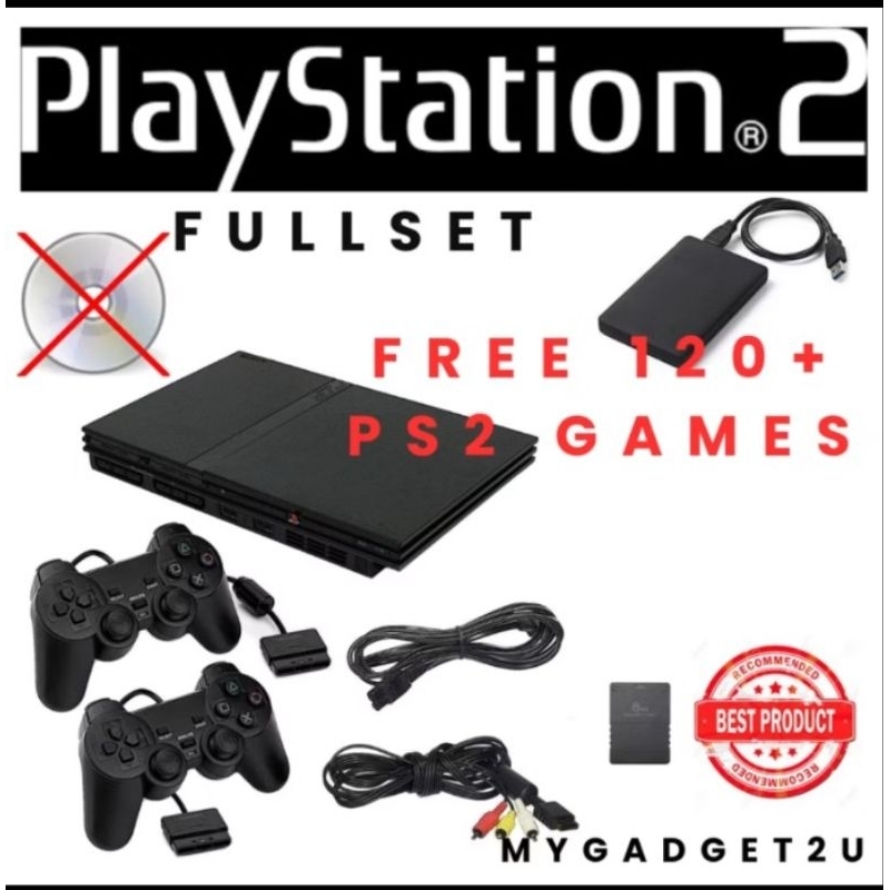 Sony PlayStation 2 full set free games | Shopee Singapore